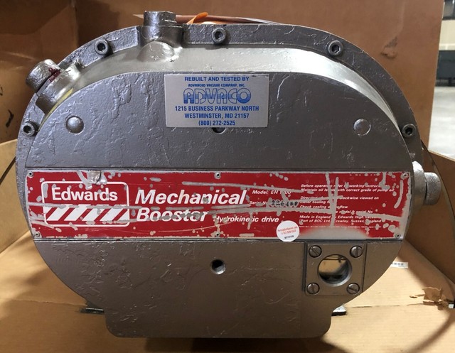 Edwards EH1200 Roots Pump Mechanical Booster With 3 Month for sale ...