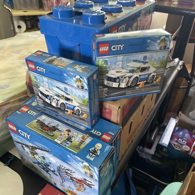 LEGO CITY: Police Brick Box Lot 60270 60207 60239 New Sealed ...