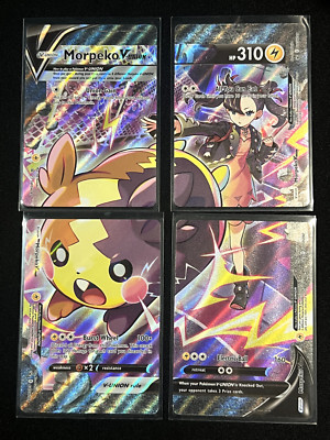 Morpeko V-Union (4 card set) - Black Star Promo - Card Set - GOOD ...