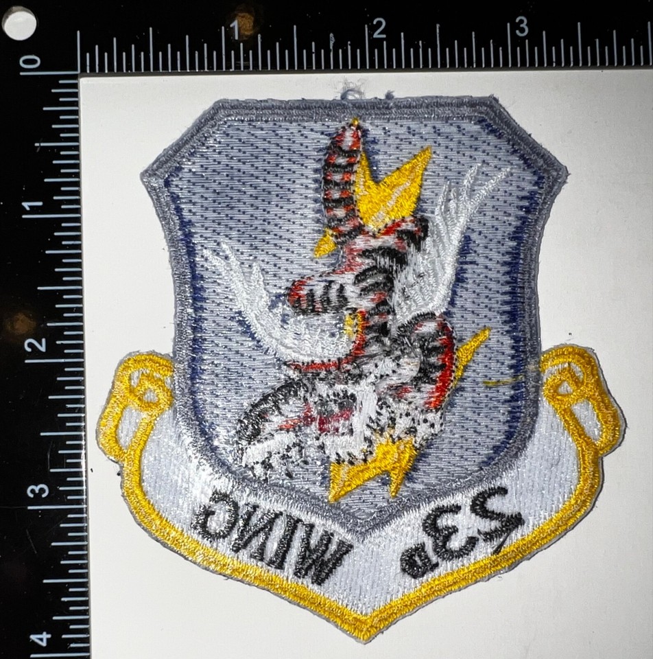 USAF US Air Force 23rd Tactical Fighter Wing Flying Tigers Patch | eBay