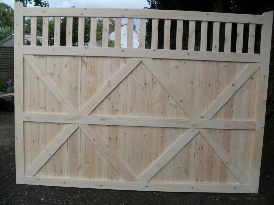 driveway gates 6 ft h x 20 ft wide village gates | eBay