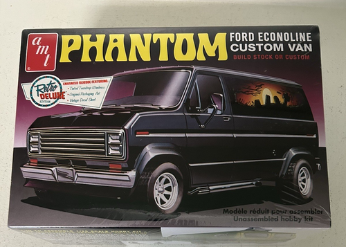 AMT Phantom Ford Econoline Custom Van 1:25 Scale Model Kit Sealed | eBay