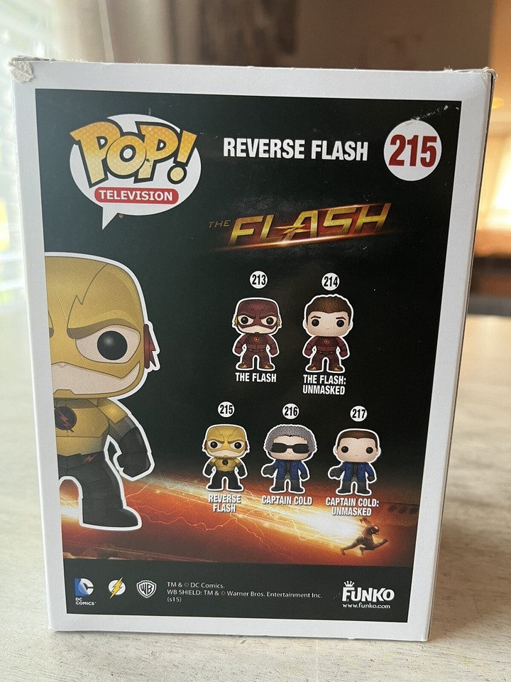 Funko Pop! Vinyl: DC Universe - Reverse Flash #215 849803054045| eBay
