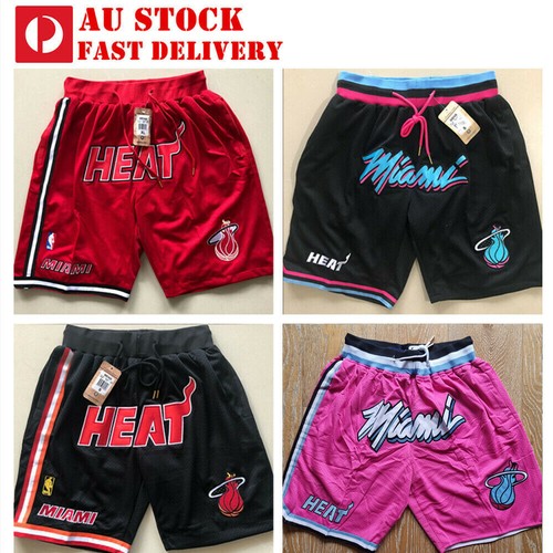 Miami Heat Premium Retro Basketball Shorts Street wear costum Sports ...