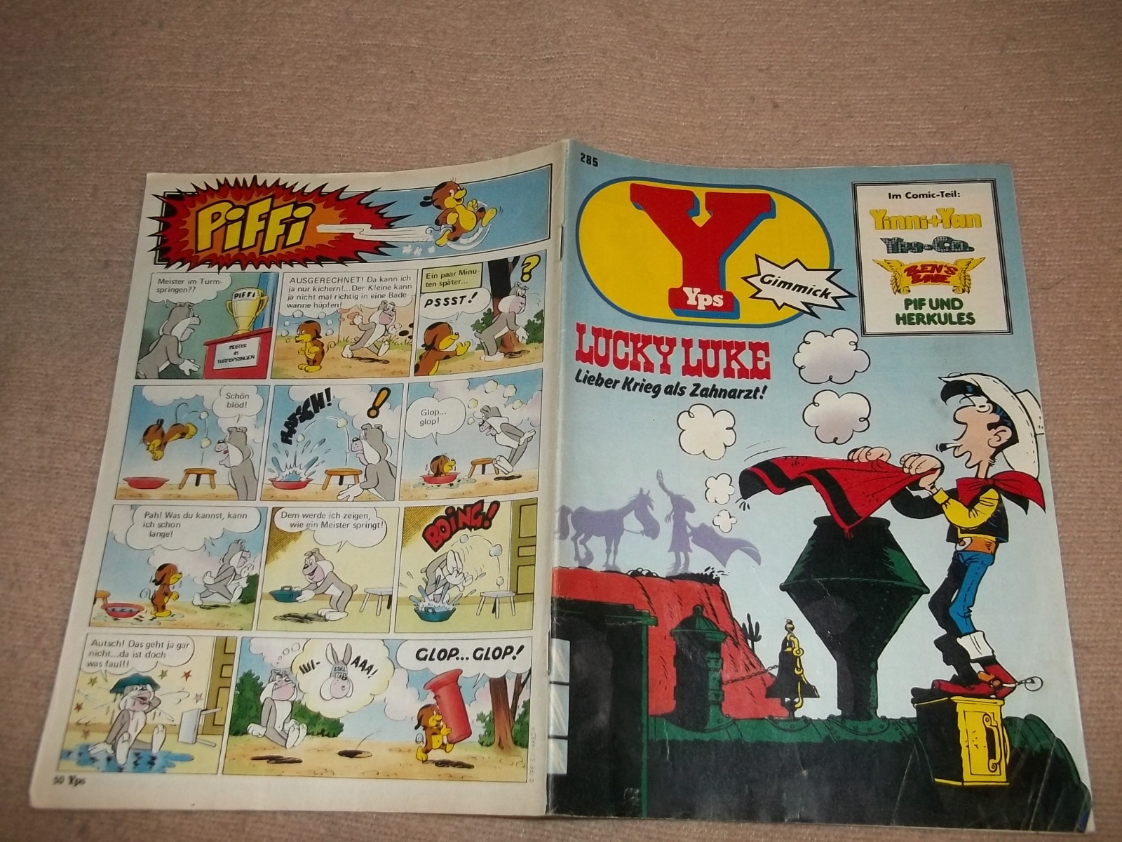YPS***COMIC***HEFT***NR.285 + BASTELBOGEN | eBay