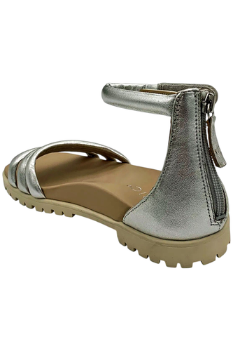 Vionic Women's Laurel Ankle Straps Heeled Sandal Silver | eBay