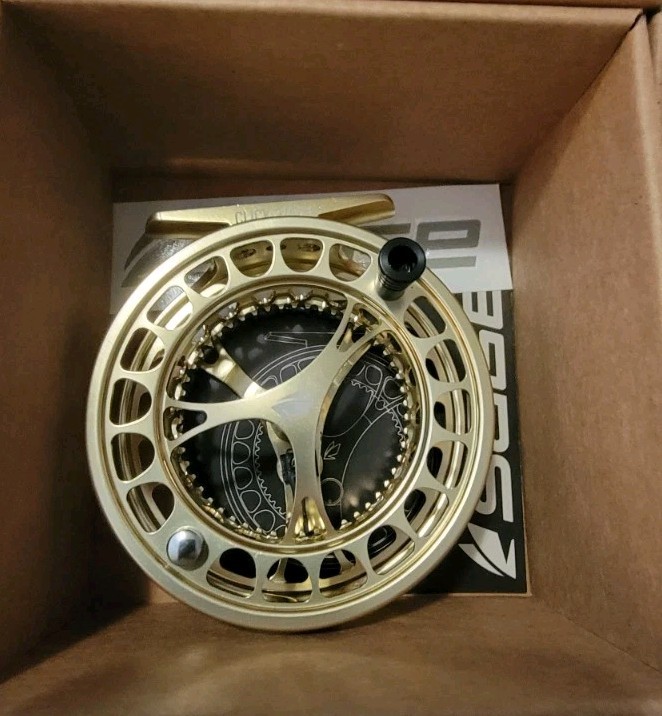 Sage Click Fly Reel - Size 3/4/5 - Champagne Gold New | eBay