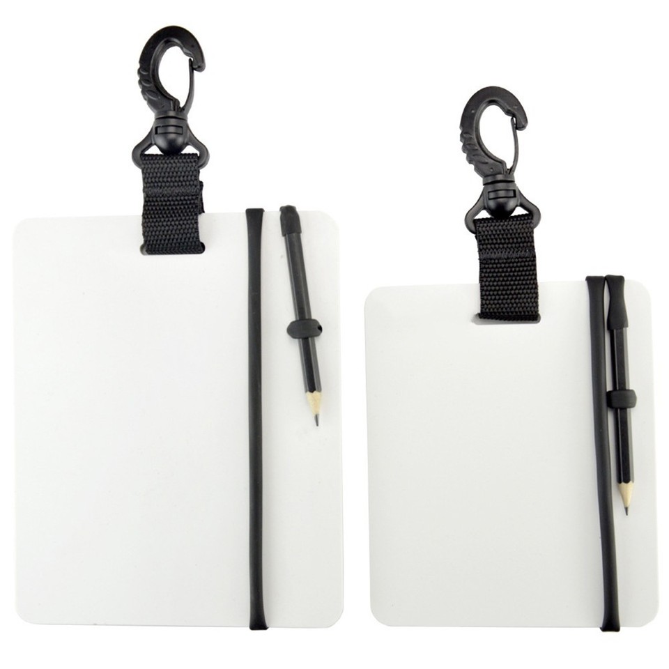 Scuba Diving Underwater Writing Slate Wordpad Note Board/With Swivel ...