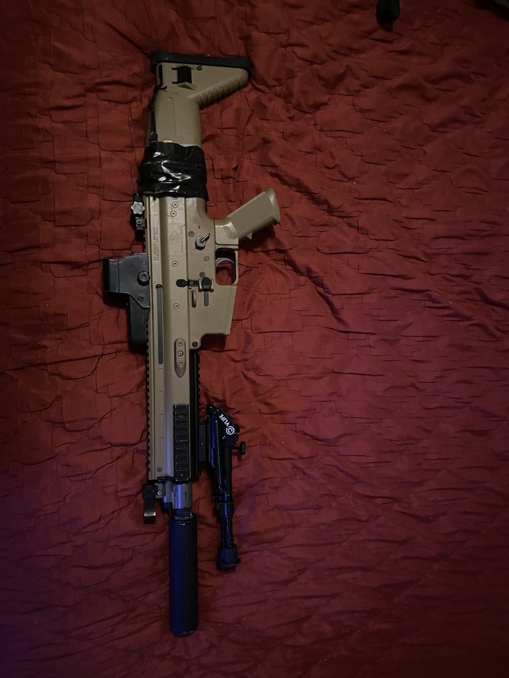 FN Herstal Licensed SCAR-L Airsoft AEG Sealed | eBay