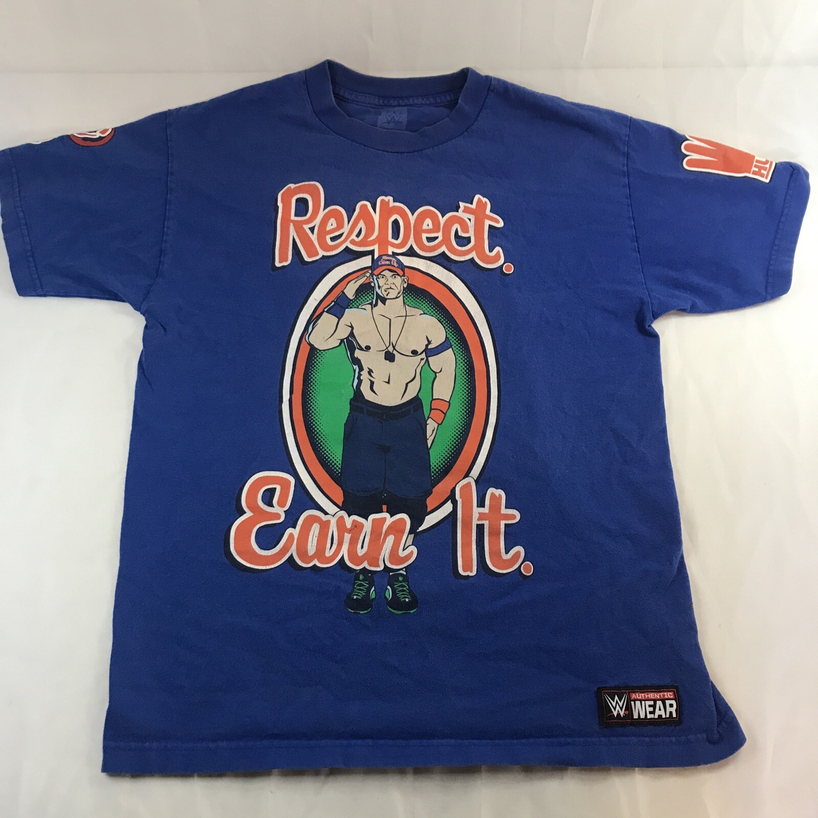 WWE JOHN CENA “RESPECT EARN IT” NEVER GIVE UP MEDIUM … - Gem