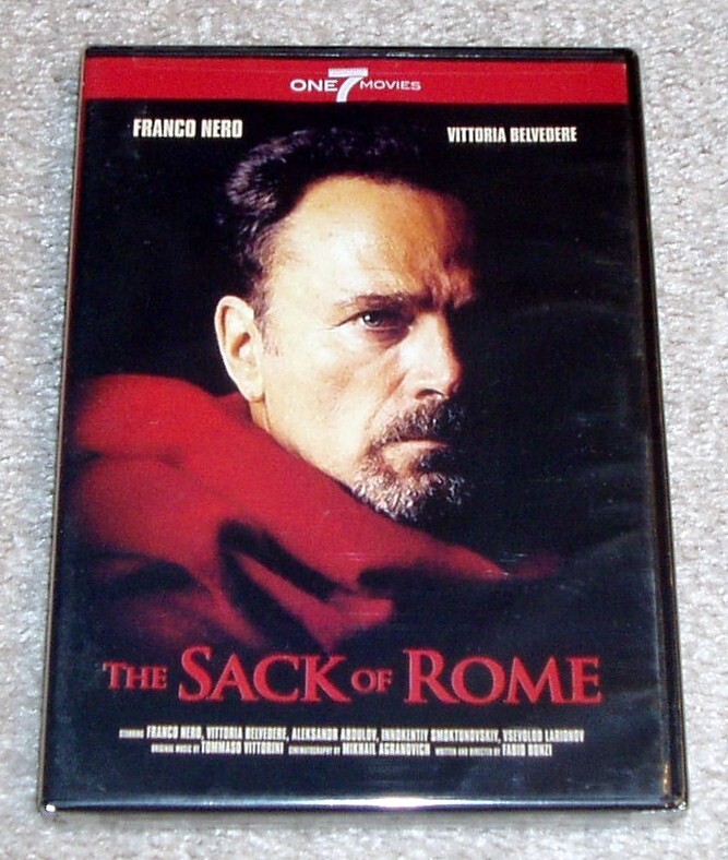 The Sack of Rome DVD Cult Italian Drama Franco Nero Vittoria Belvedere ...