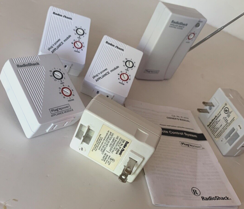 Set Radio Shack Wireless RF Remote Control Switch w Wireless Remote No ...