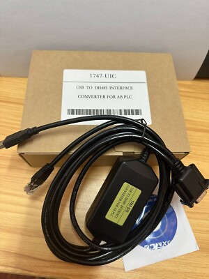NEW 1747UIC 1747-UIC Cable USB to DH485 USB to 1747-PIC Windows XP-10 ...