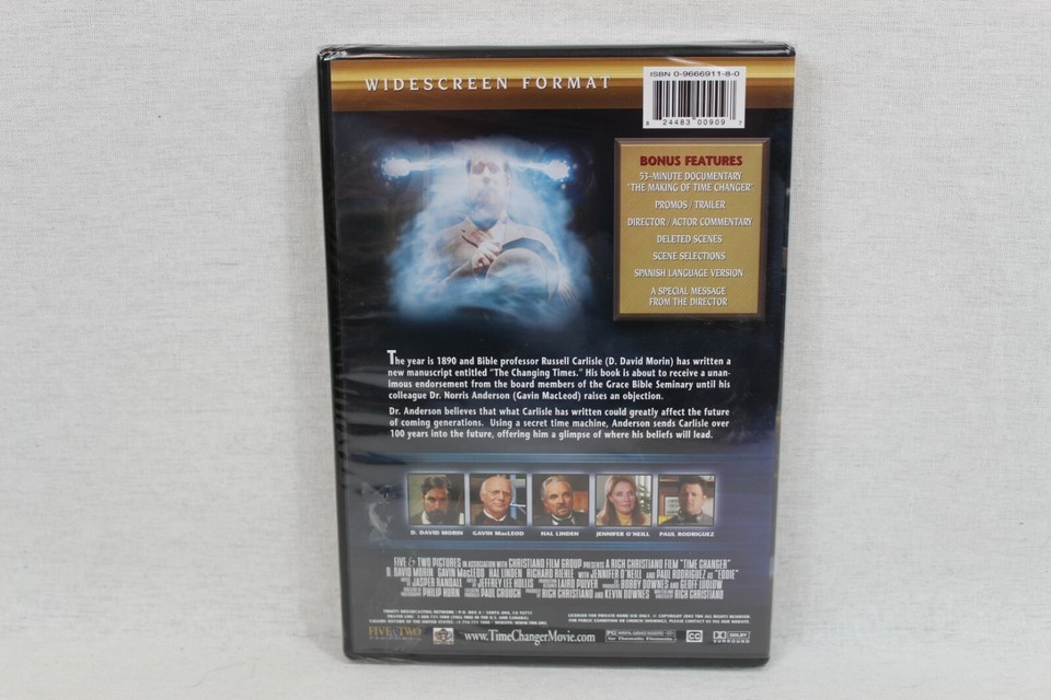 NEW Time Changer - DVD - Gavin MacLeod - Hal Linden - Christian Movie ...