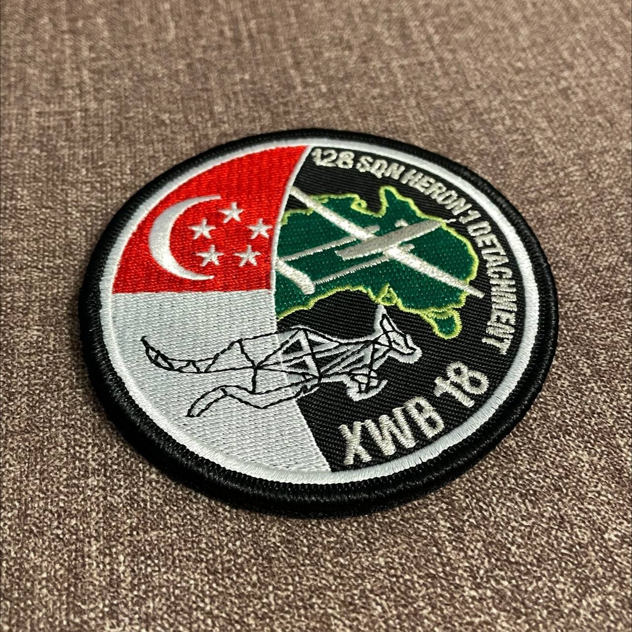 RSAF Singapore Air Force Exercise Wallaby 2018 Heron-1 Detachment Patch ...