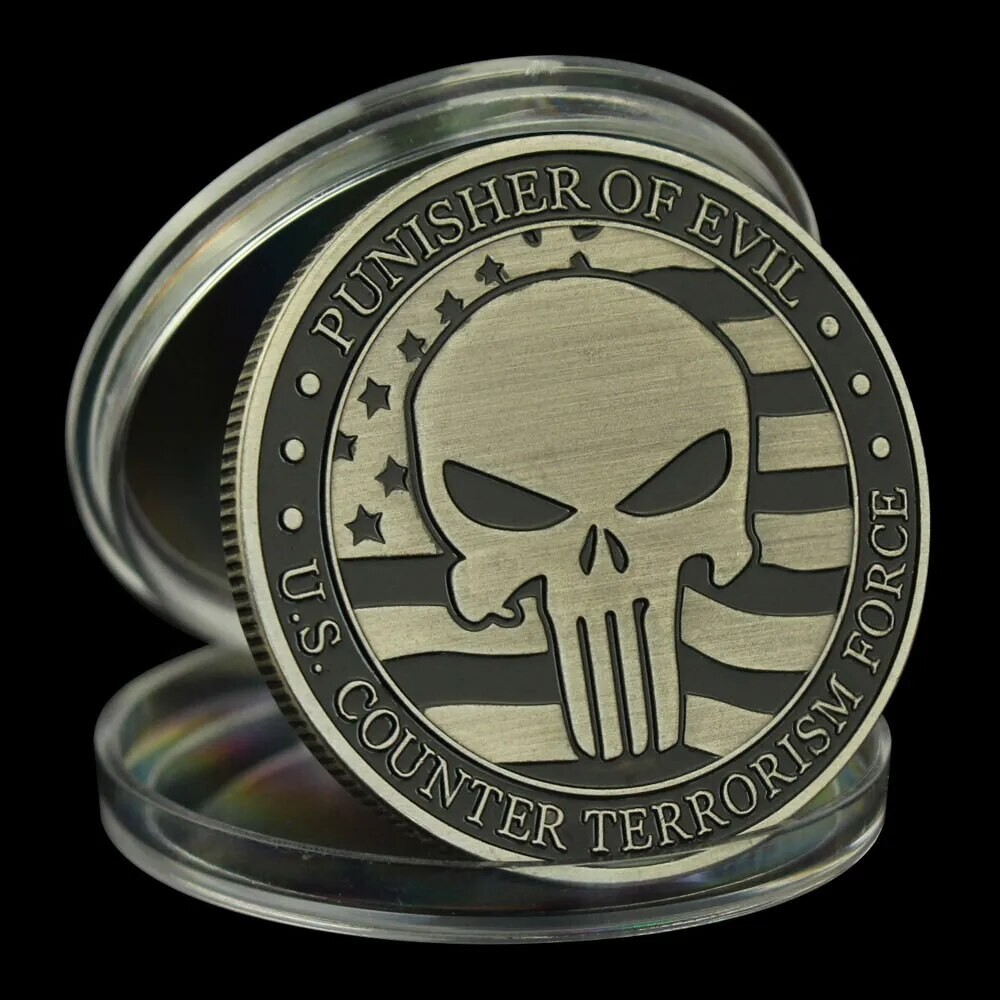 U.S. Counter Terrorism Force Punisher of Evil Commemorative Challenge ...