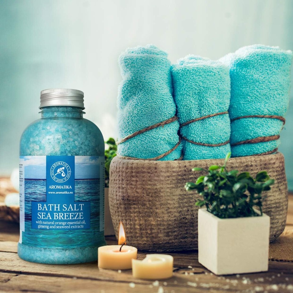 Bath Sea Salt 600g - Natural Bath Sea Salts - Sea Breeze Salt - Best ...