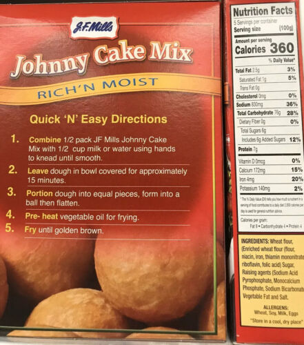 Authentic Jamaican Johnny Cake mix (fried Dumpling)FREE ITEM INCLUDED ...