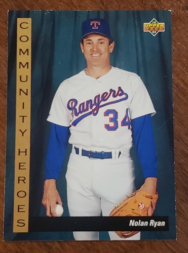 1992 Upper Deck Nolan Ryan Community Heroes #37…HOF | eBay