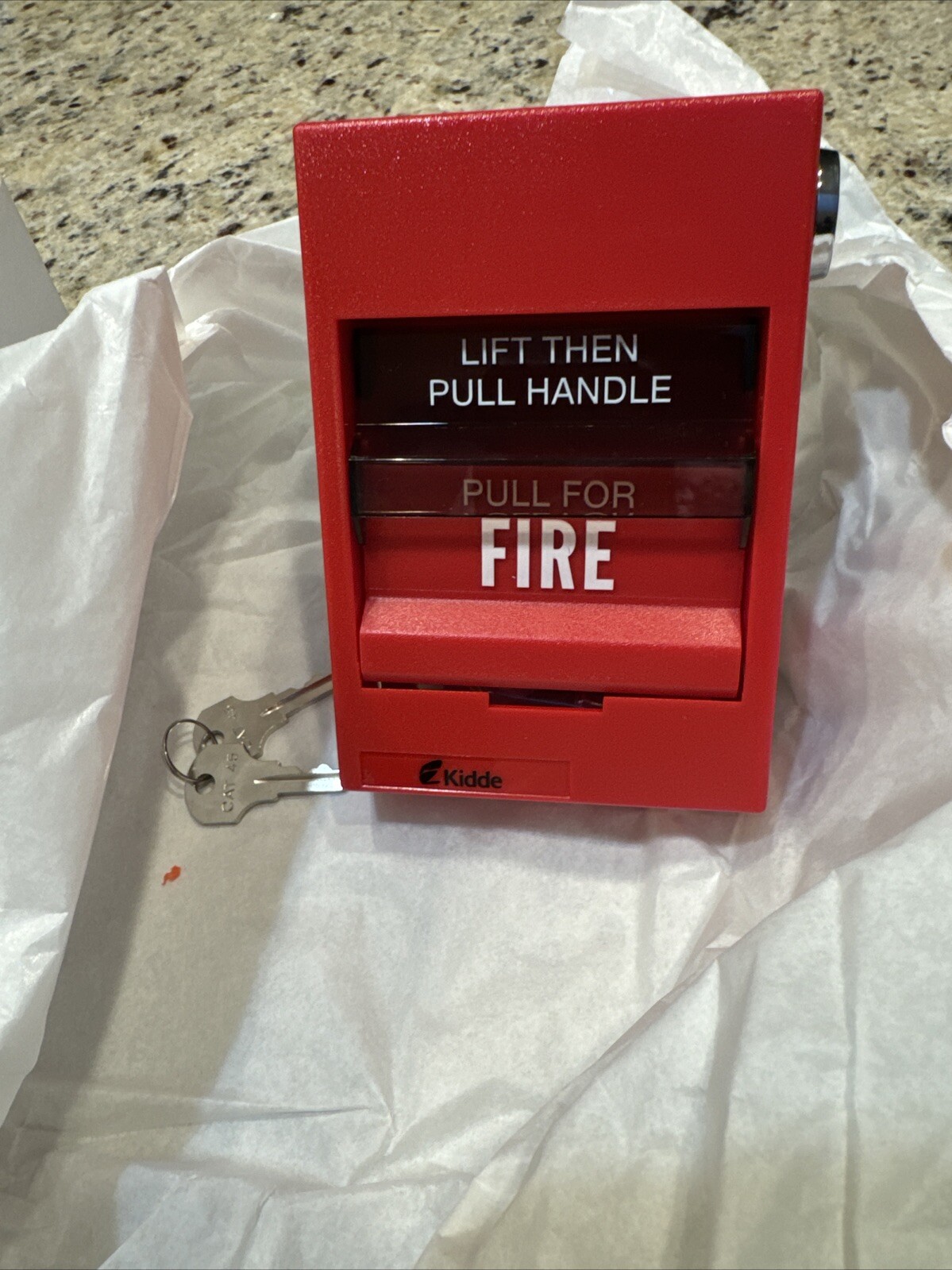 Kidde GSA-M278 Fire Alarm Station Double Action Pull Station ...