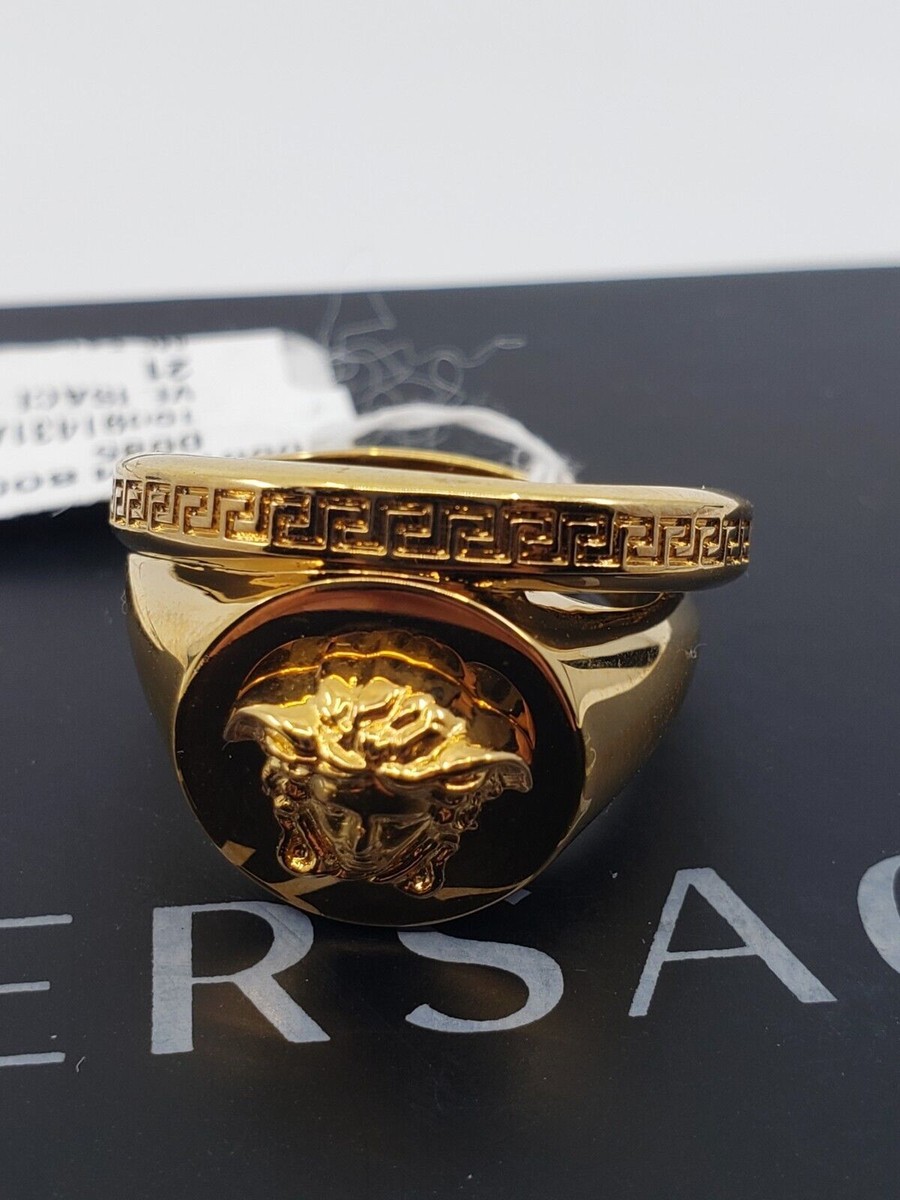 Versace Medusa Head Ring