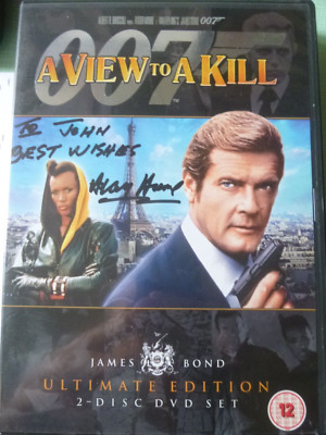 James Bond 007 Carry On Star Wars ALAN HUME hand signed A View To A ...