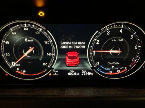 BMW 6WB PANEL F10 F07 F12 F01 F15 SPEEDOMETER INSTRUMENT CLUSTER 5 6 7 ...