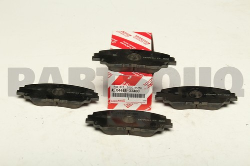 0446533480 Genuine Toyota PAD KIT, DISC BRAKE 04465-33480 | eBay