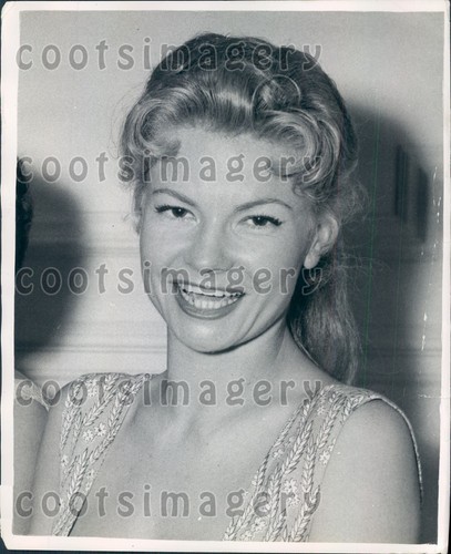 1957 Lovely French Actress Anne Marie Mersen Press Photo | eBay UK