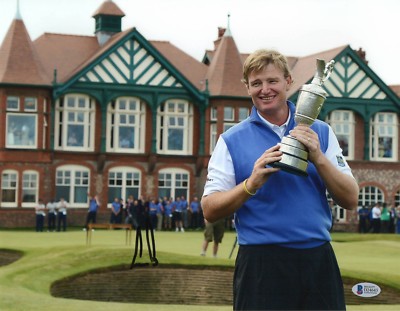 CHAMPION ERNIE ELS SIGNED 11X14 PHOTO AUTHENTIC AUTOGRAPH BAS BECKETT ...