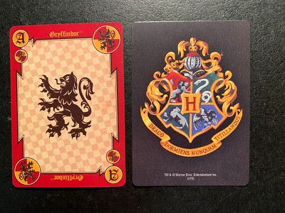 swap playing card HARRY POTTER GRYFFINDOR Ace | eBay