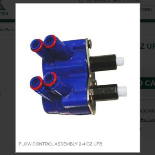 FLOW CONTROL ASSEMBLY 2-4 OZ UFB # 560006408 | eBay