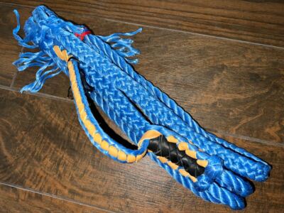 Mutton Blue Poly 5/5 Straight Lace EPT Youth Rope - Mutton riding rodeo ...