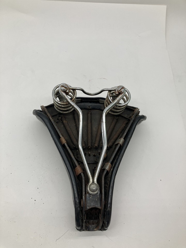 VINTAGE WHIZZER MOTORBIKE SCHWINN BLACK TROXEL SEAT | eBay