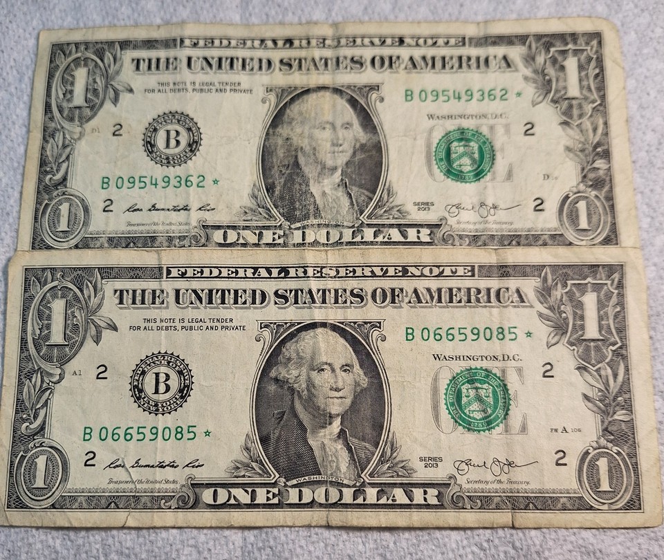 Duplicate Star Note 2013 B $40.00 EACH 2 FOR $70.00 | eBay