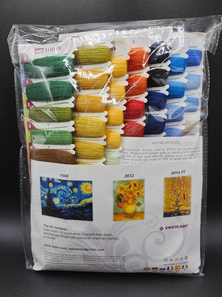 NIP~Riolis~CAFE TERRACE AT NIGHT AFTER V. VAN GOGH'S PAINTING~Cross Stitch Kit | eBay