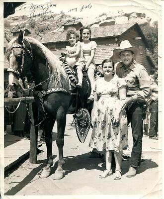 Ray Crash Corrigan Autograph Cowboy Western Actor Signed Photo | eBay