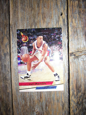 1993 Fleer Ultra Mark Macon Detroit Pistons Basketball Team Collectors ...