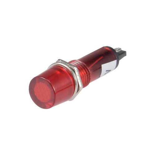 Signal Indicator Dash Light DC 24V LED Bulbs XD10-3 Red 10mm Panel ...