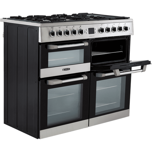 Leisure CS100F520X Cuisinemaster 100cm Dual Fuel Range Cooker 5 Burners ...