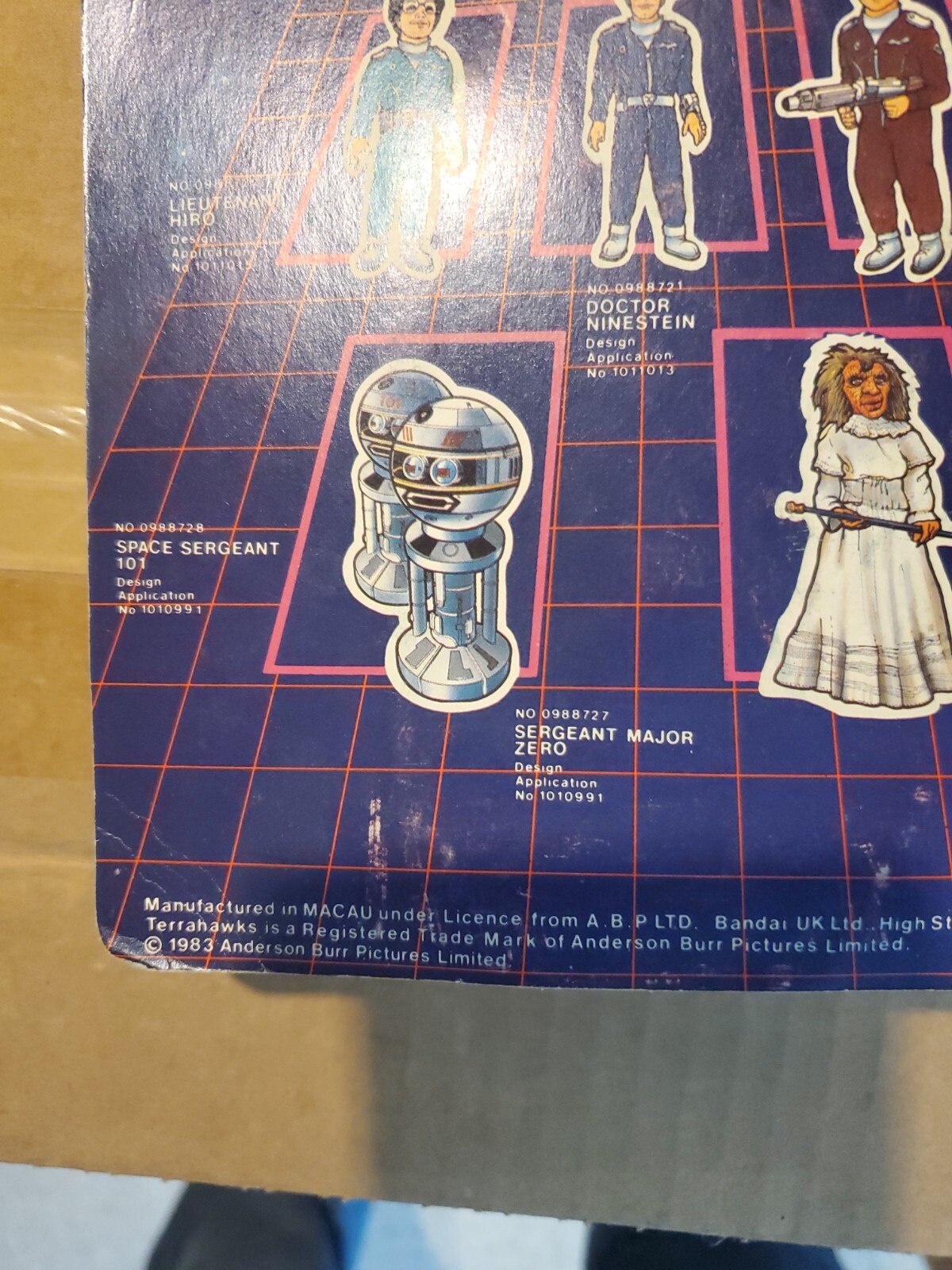 Vintage Terrahawks 1980s Action Figures Bandai Toy Zelda (Gerry ...