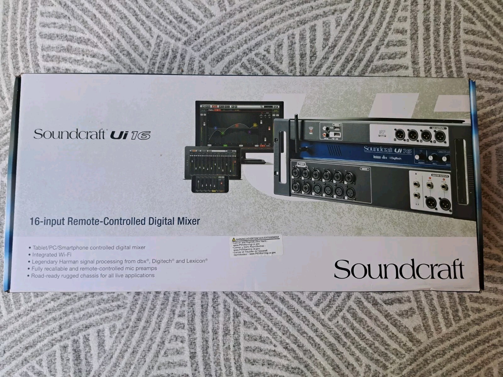 Soundcraft 5056219 Ui16 Digital Mixer for sale online | eBay