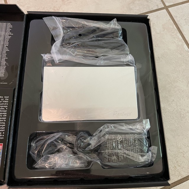 ECTACO P900 Partner English Spanish Language Teacher Talking Dictionary ...