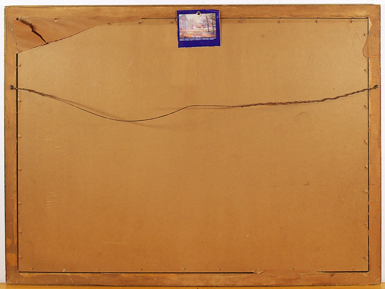 Joseph C.Claghorn (American, 1869-1947) Original Watercolor Painting ...