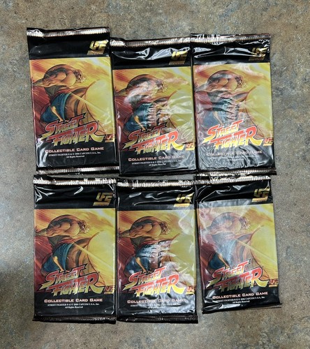 UFS-Street Fighter Booster Pack Set of 6 Universal Fighting System ...