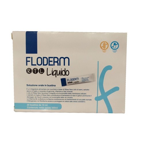 DREX PHARMA Floderm Rtl Liquido 20 Bustine 10 ml - Integratore ...