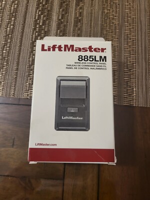 LiftMaster 885LM Wireless Control Panel - includes a Pushbutton Brand ...