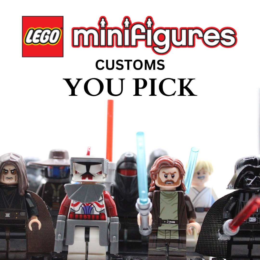 Lego Star Wars Customs YOU PICK - Stormtrooper Jedi Sith CMF (Read ...