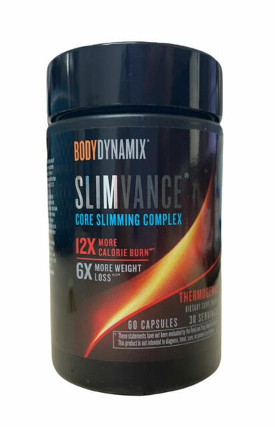 GNC Bodydynamix 487424 Slimvance Core Slimming Supplementd - 60 count ...