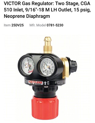 Oxy Acetylene Welding - Victor Edge Regulator